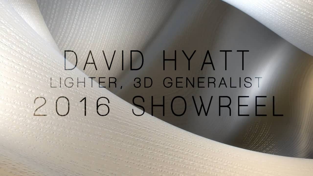 David Hyatt 2016 Showreel on Vimeo