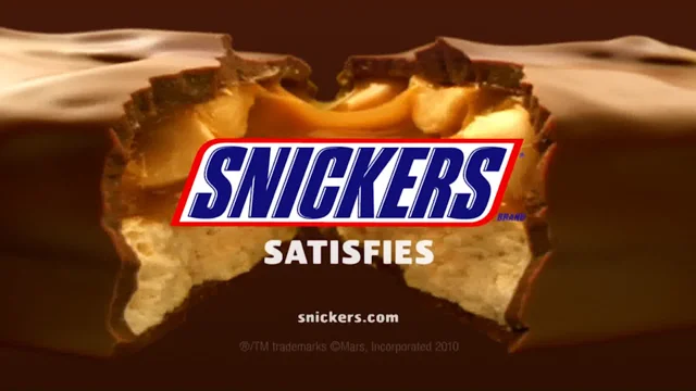 Snickers Satisfies Gif