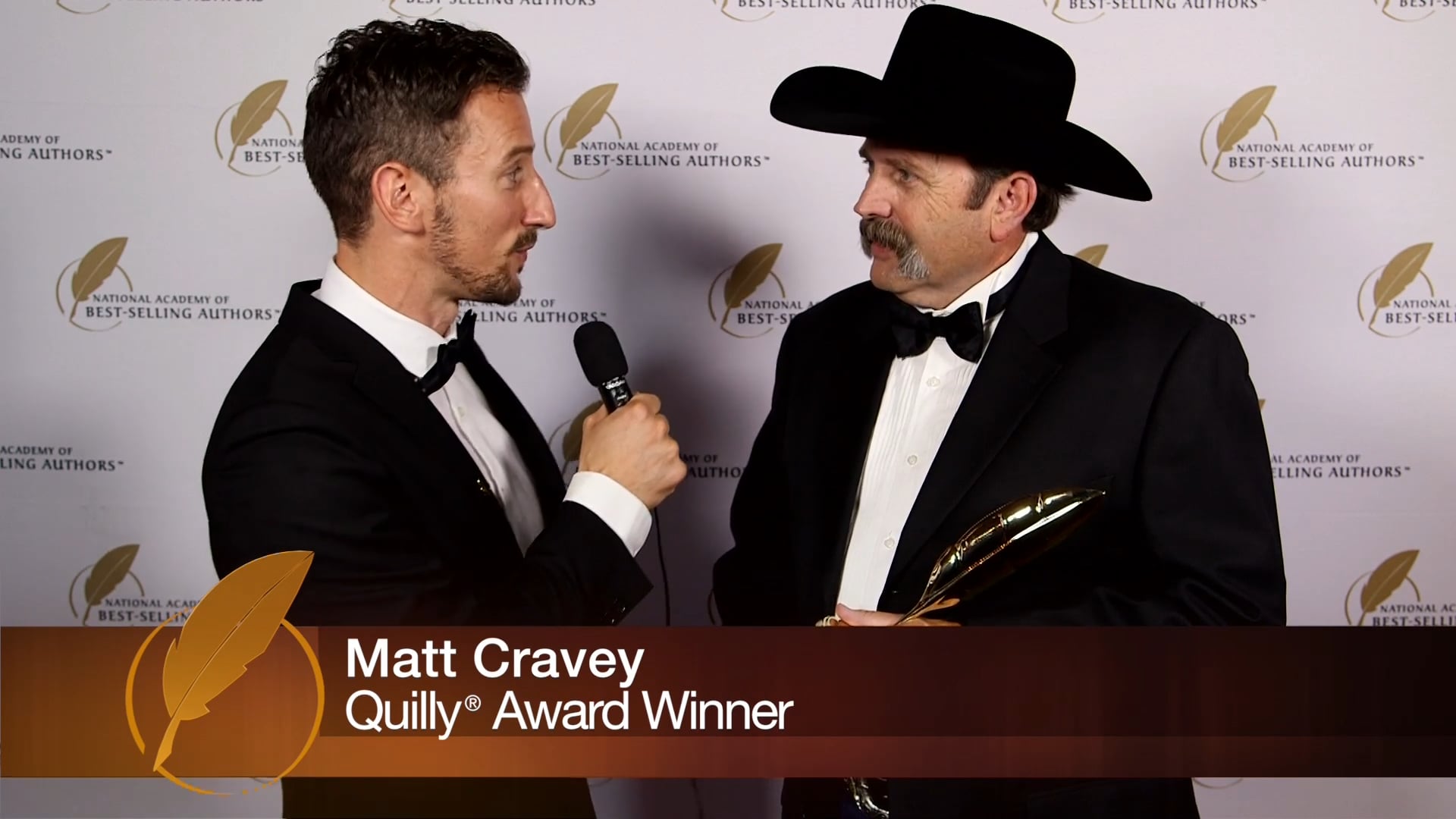 Matthew Cravey Interviewed at 2015 Quilly Awards on Vimeo
