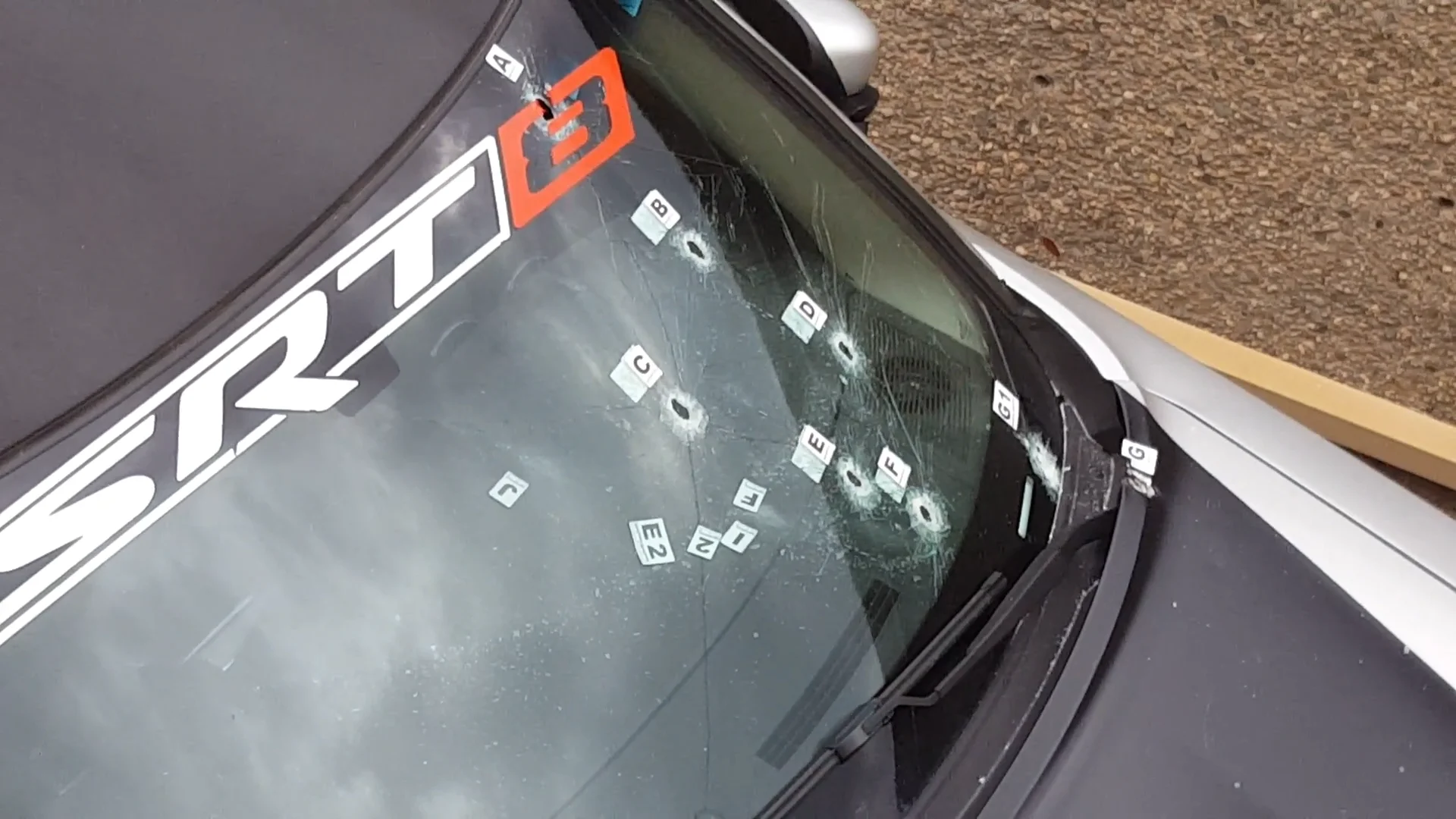 Dion Avila's Car with Bullet Holes - April 12, 2016 - Denver, CO on Vimeo