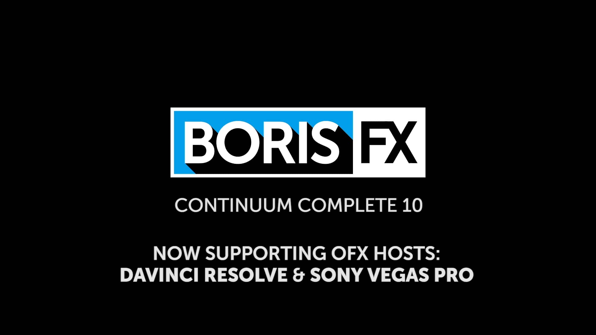 BCC 10: Now Available for OFX (Resolve & Sony Vegas) on Vimeo