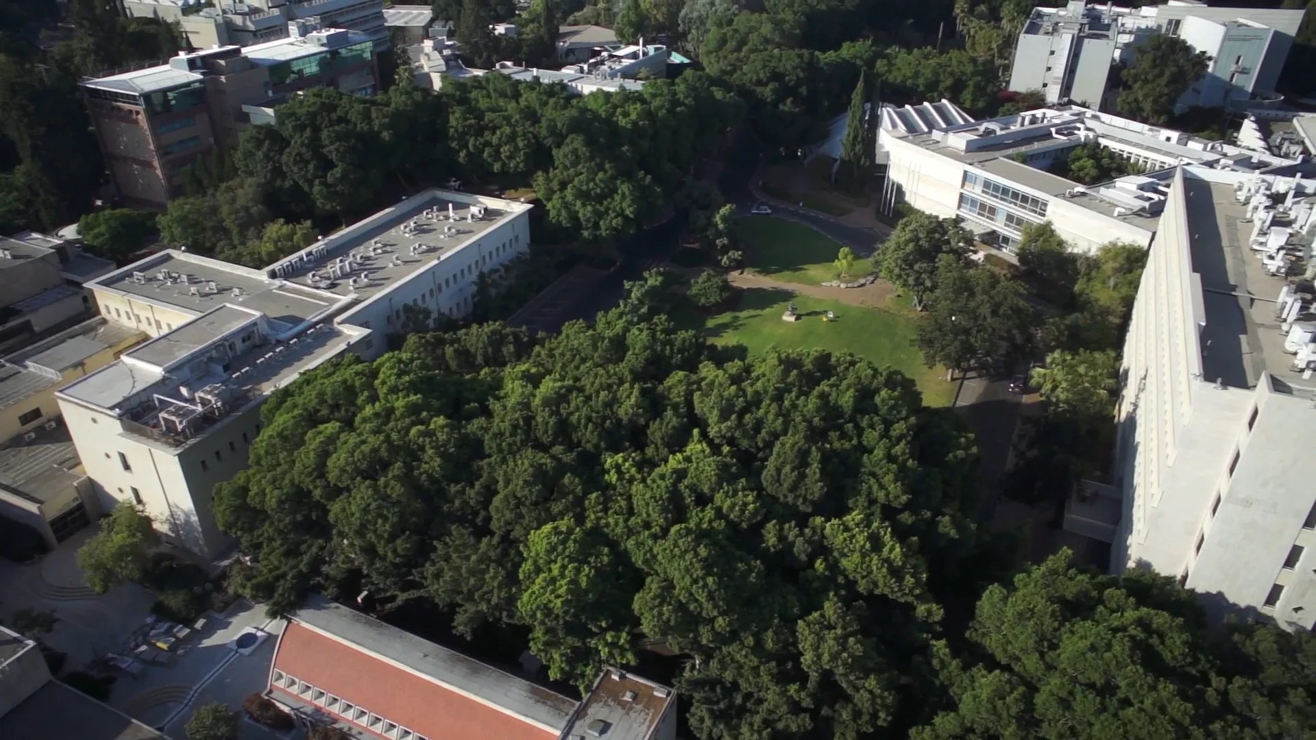 Footage for LVC - Aerials, Building, Campus, 2014, Overlooking Campus ...