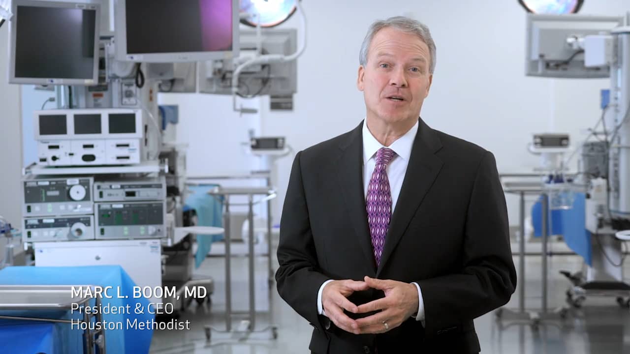 Welcome to Houston Methodist: Marc L. Boom, MD on Vimeo