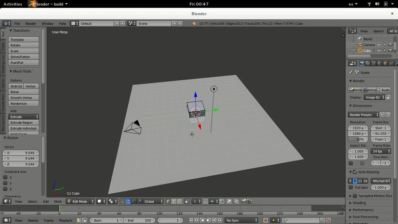 Mechanical Blender - Mesh Reference planes on Vimeo