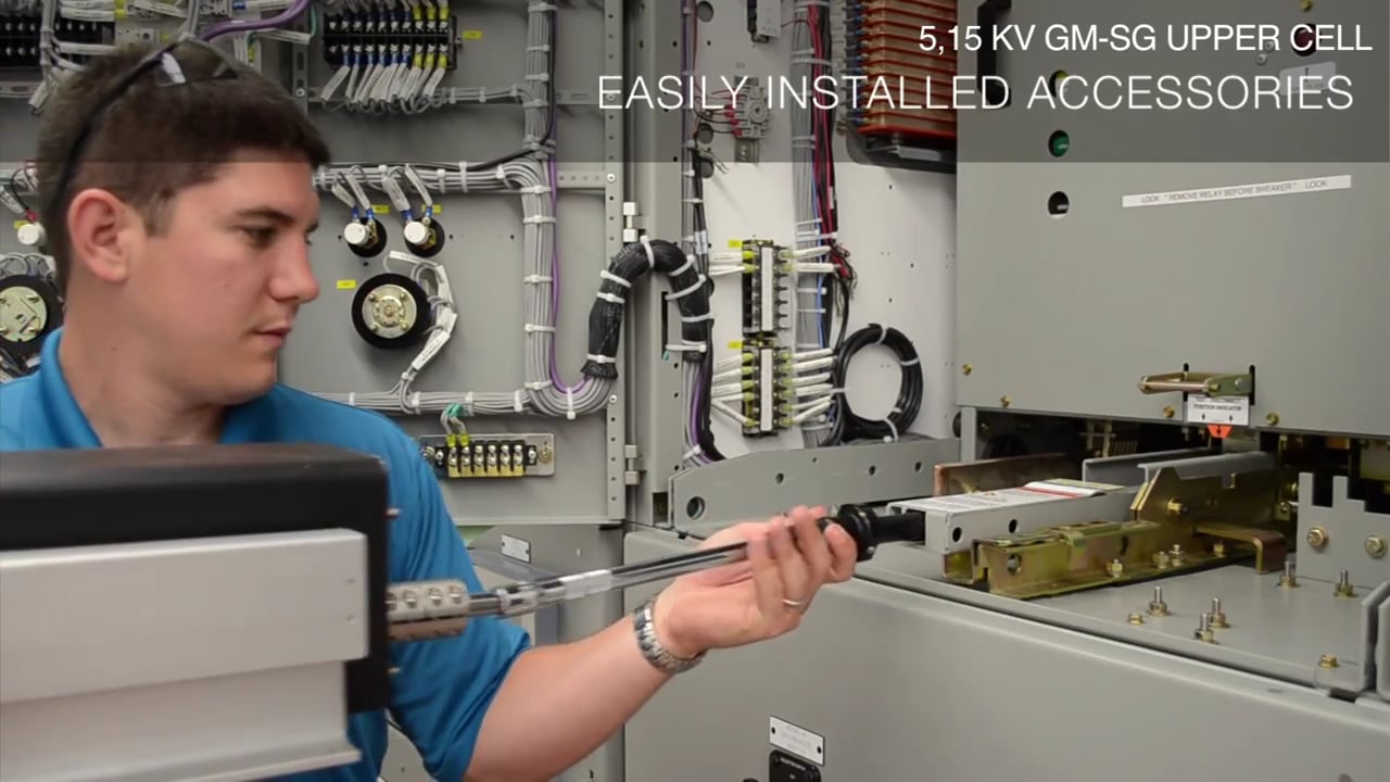 inoRAC Remote Racking with Siemens GM-SG Circuit Breaker on Vimeo