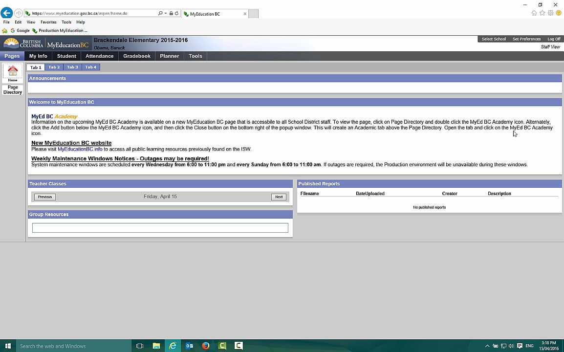 MyEducation BC Initial login on Vimeo