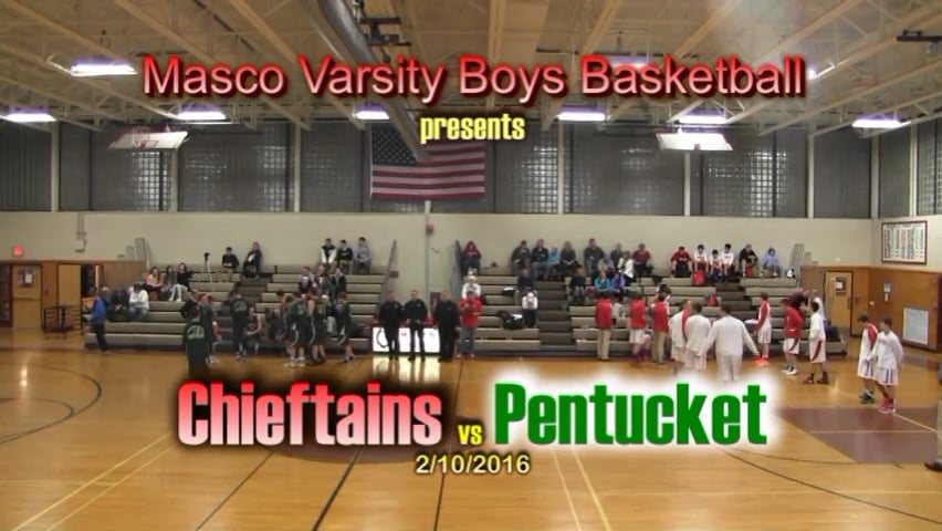 Masco Var Boys Basketball v Pentucket 2/10/2016 on Vimeo