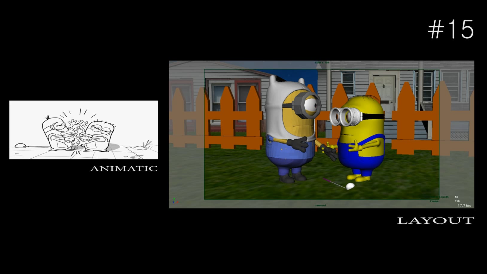 minions 3d animation layout on Vimeo