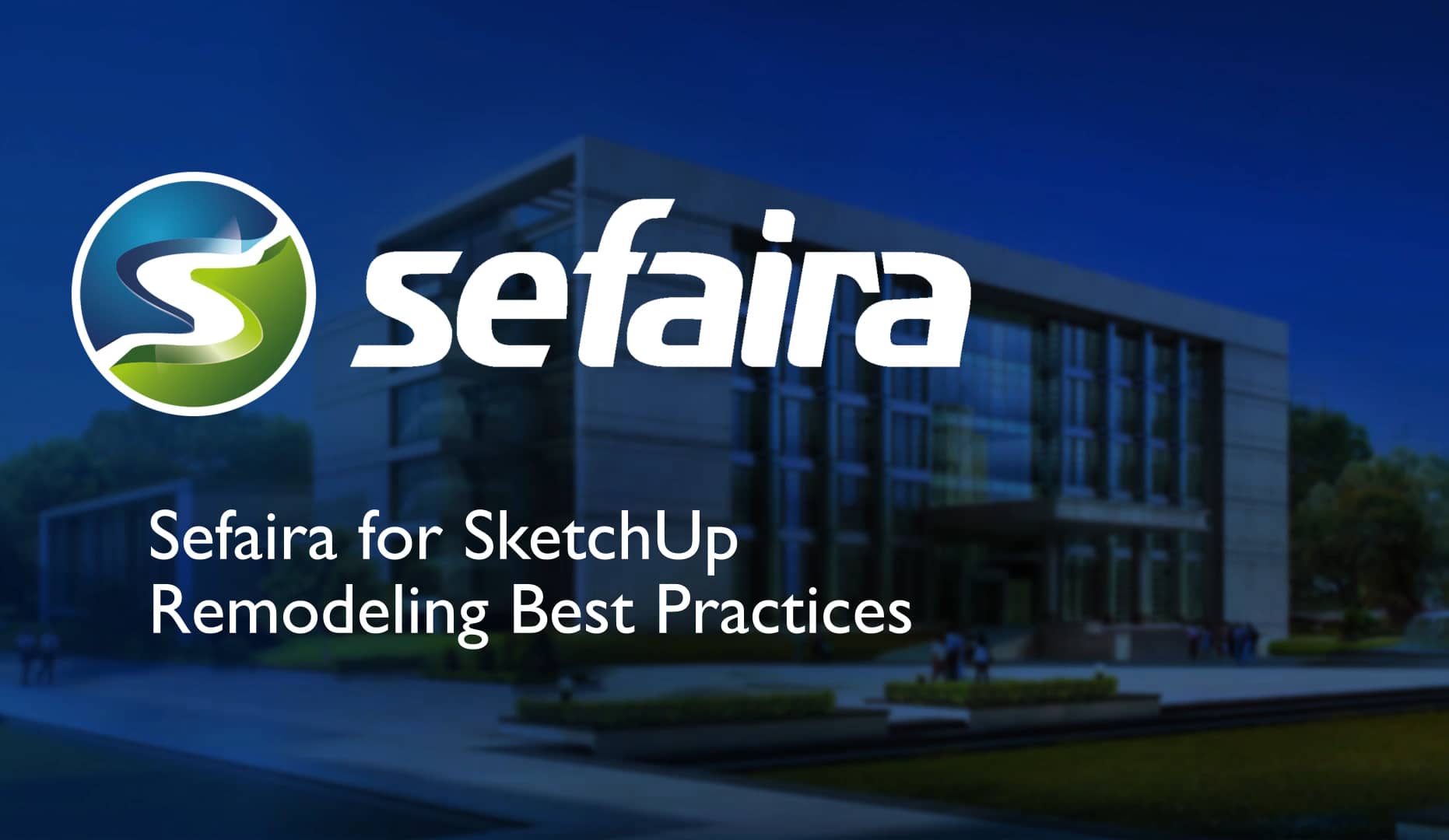 Sefaira Modeling in SketchUp: Best Practices on Vimeo