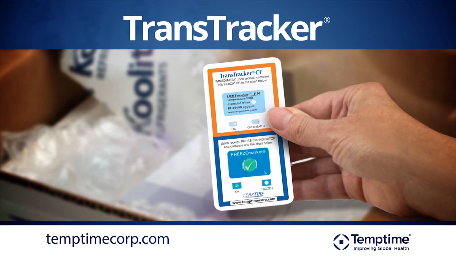 TempTime | TransTracker Temperature Indicators | 2016 Pharmacy Platinum ...