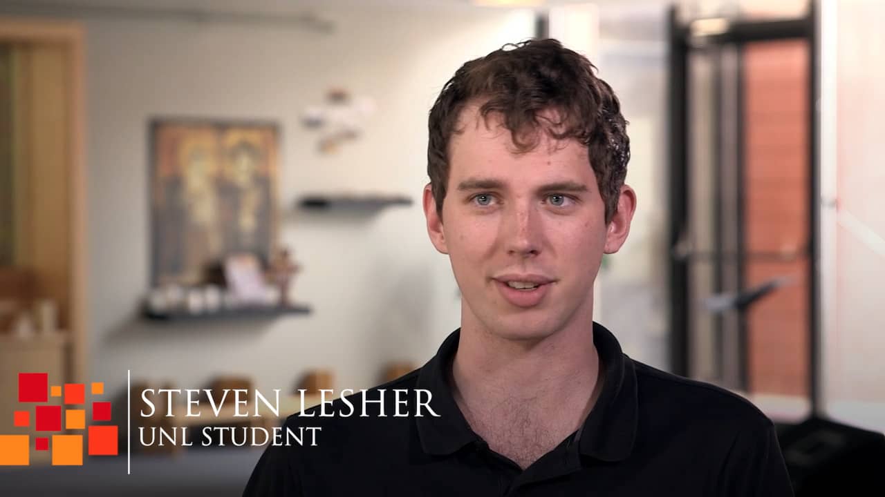 Steven Lesher – UNL Lutheran Center on Vimeo