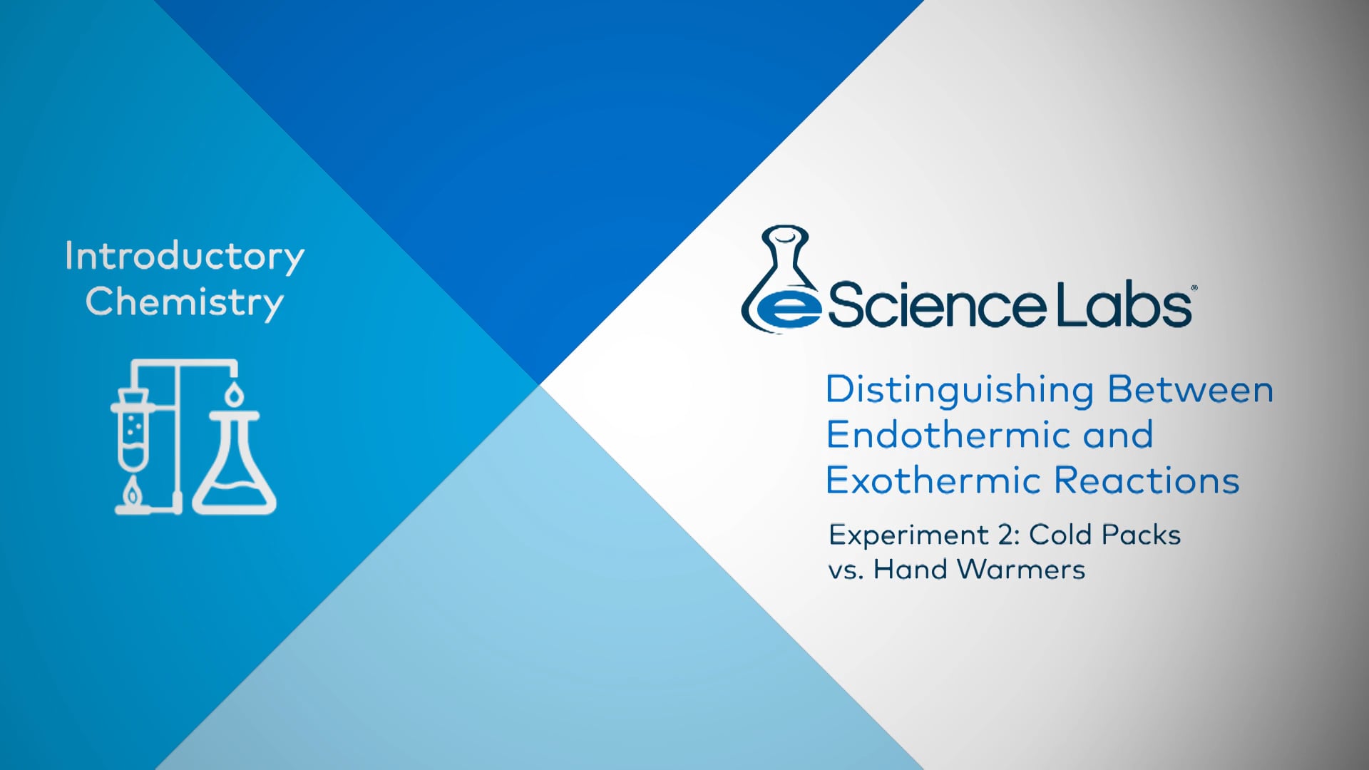 Introductory Chemistry: Distinguishing Between Endothermic and Exothermic Reactions in eScience ...