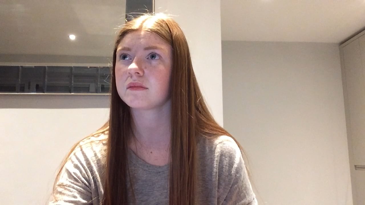 Lydia Barnes. The Sound - self tape audition. on Vimeo