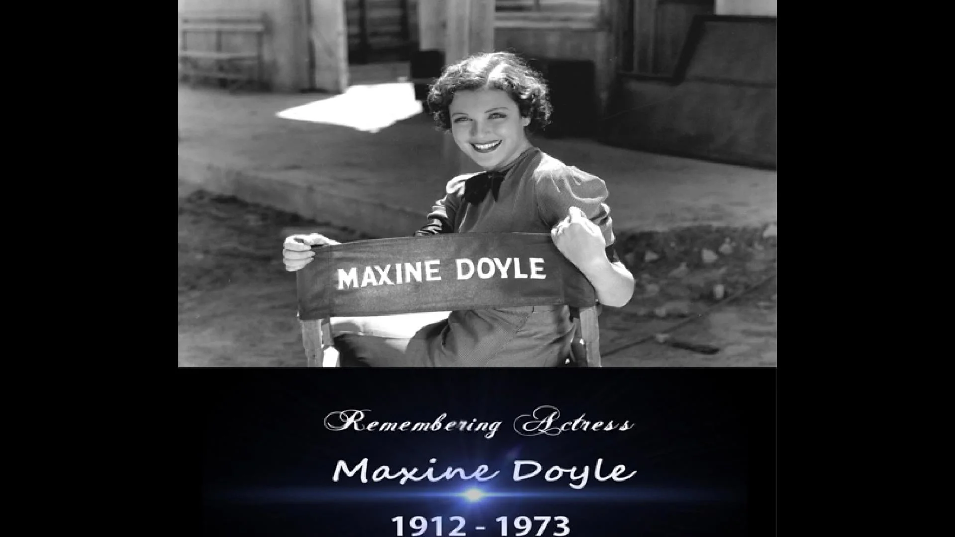 My Mom...a tribute to Actress Maxine Doyle (1912-1973)