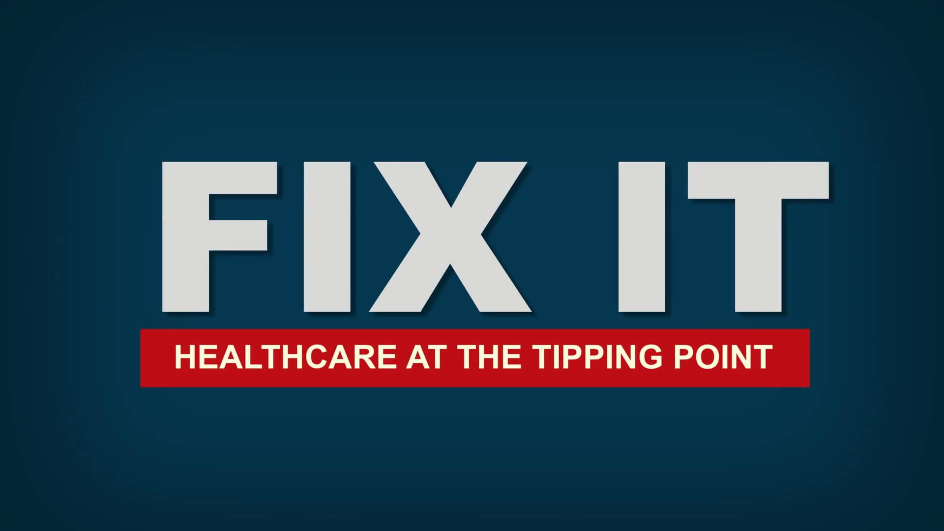 FIX IT - full download version on Vimeo