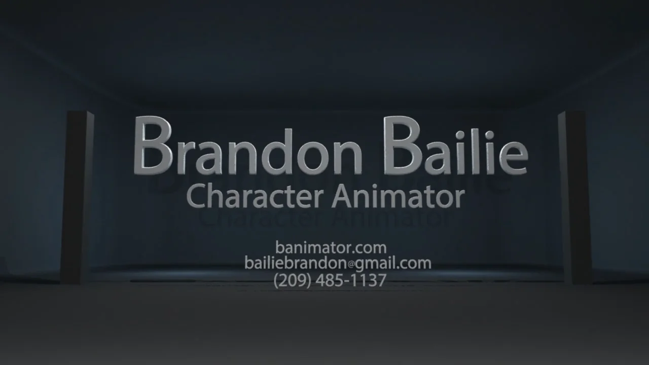 Brandon Bailie - Character Animator Demo Reel (2013) on Vimeo