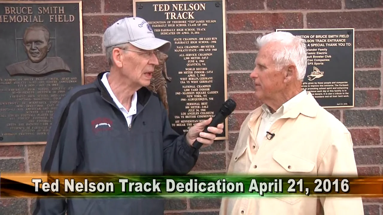 Ted Nelson Track Dedication - April 21, 2016