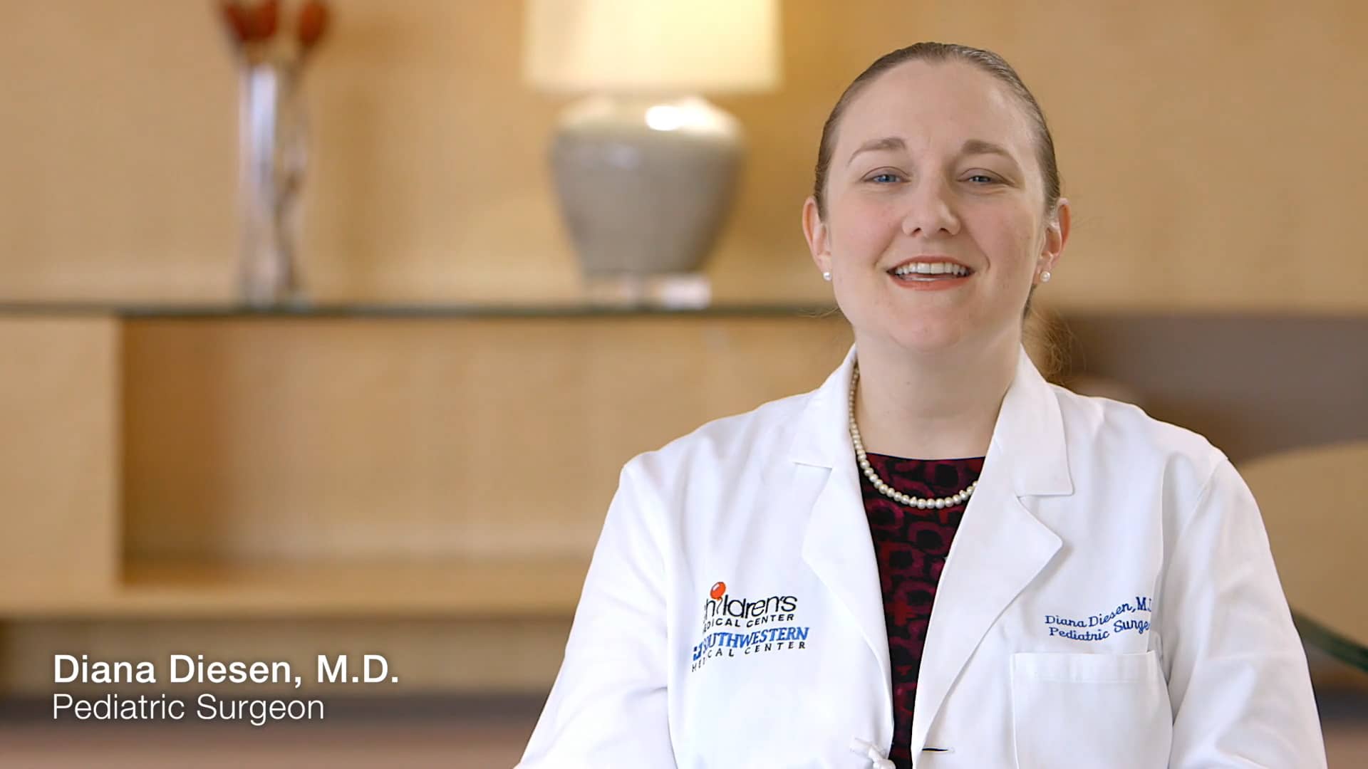 Diana Diesen, M.D., Pediatric Surgeon on Vimeo