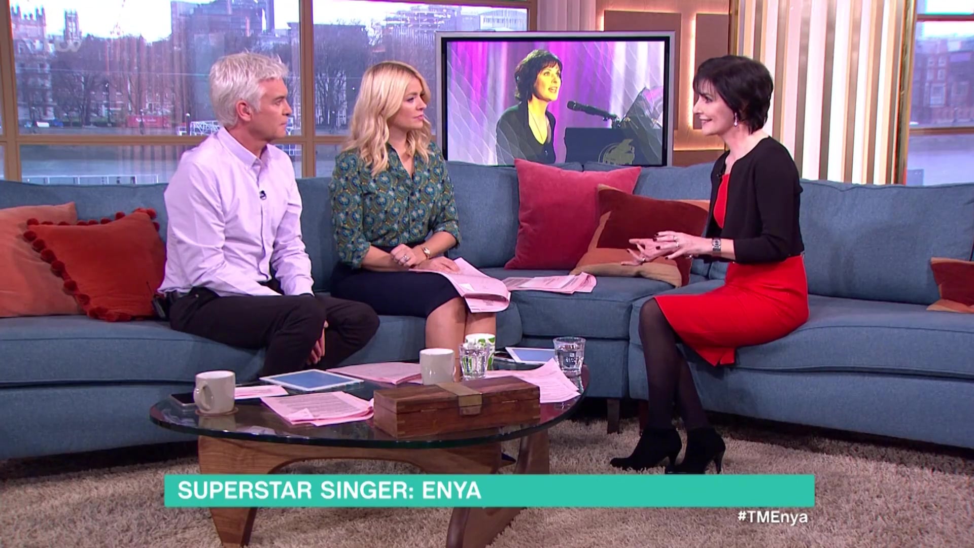 Enya - Interview | This Morning | ITV | 2nd March 2016 on Vimeo
