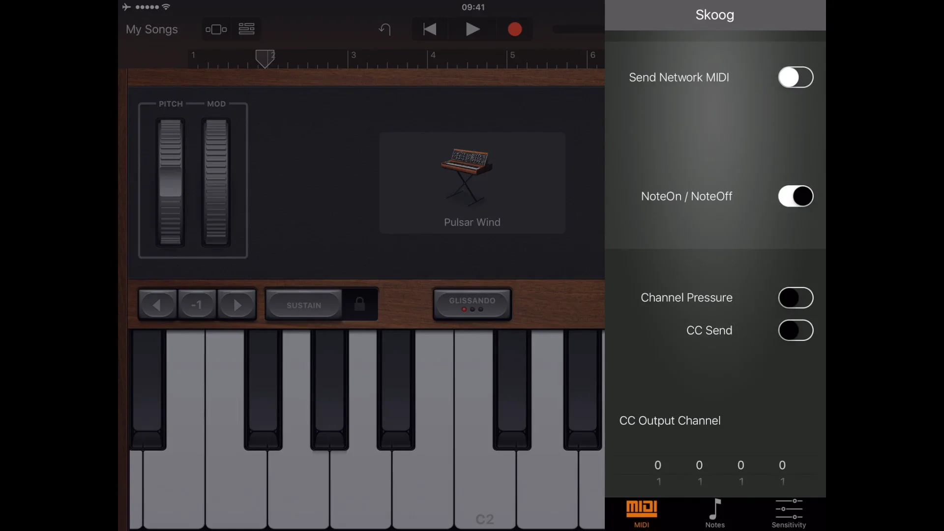 Skoog App Tutorials - How to use Skoog with GarageBand on Vimeo
