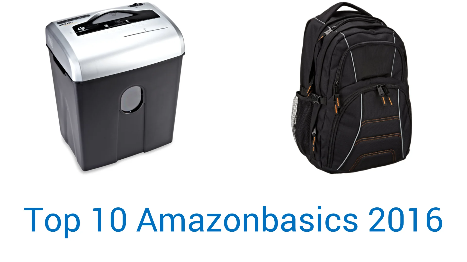 10 Best AmazonBasics Items 2016 on Vimeo
