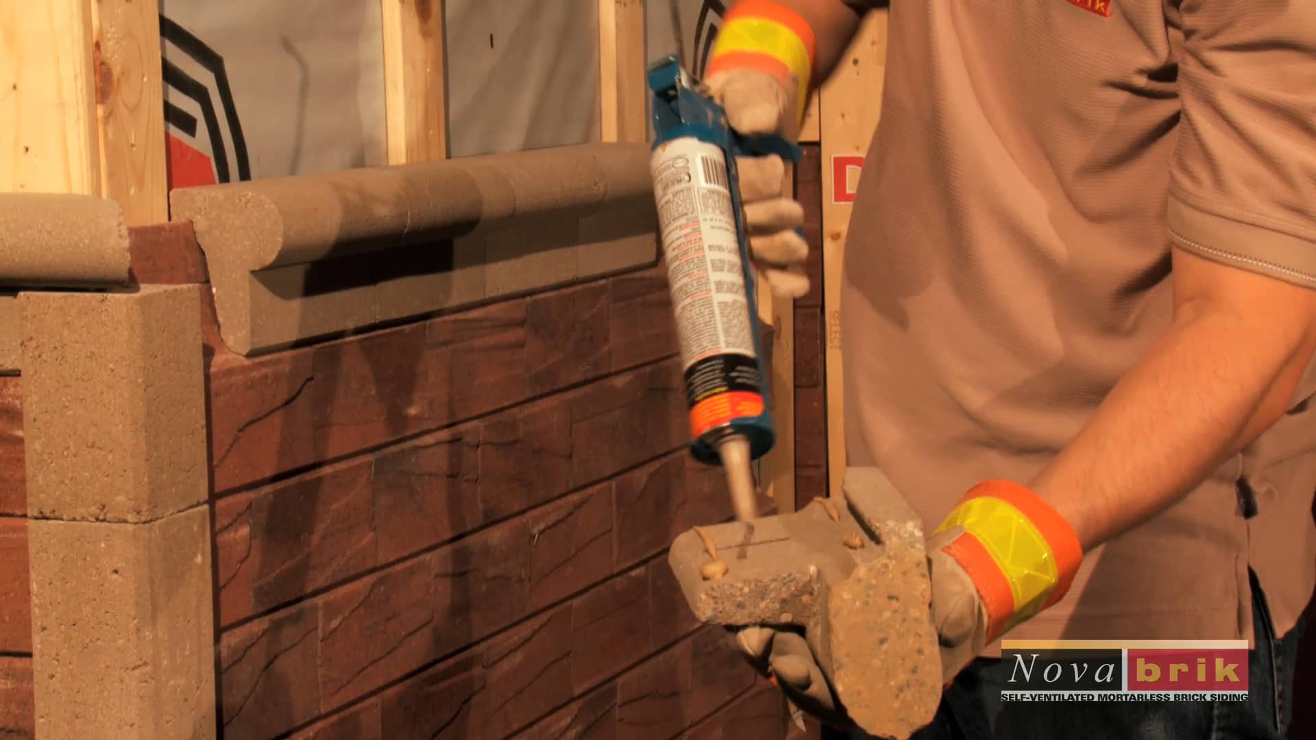 Novabrik Bullnose Bricks on Vimeo