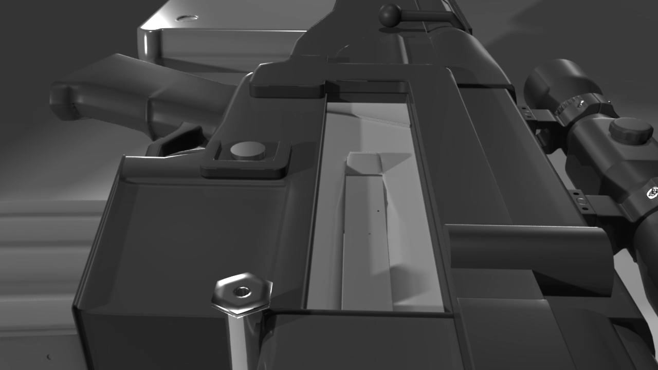 Daewoo K11 assault/sniper rifle hybrid on Vimeo