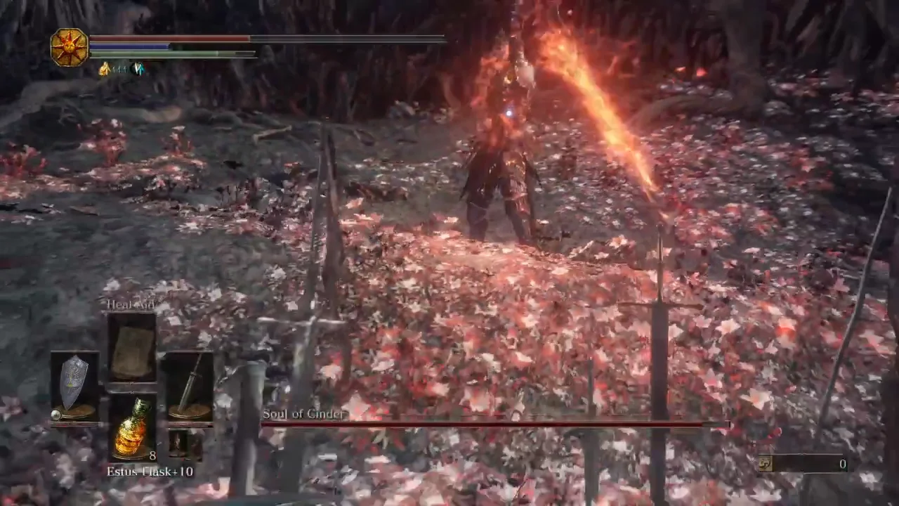 DARK SOULS 3 Soul of Cinder %2B Link the First Flame ending on Vimeo