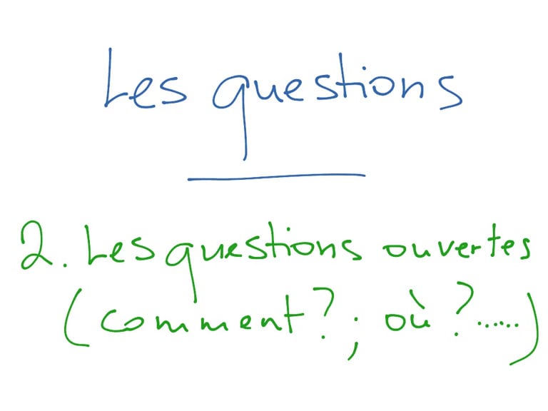 French Tip - Les questions ouvertes on Vimeo