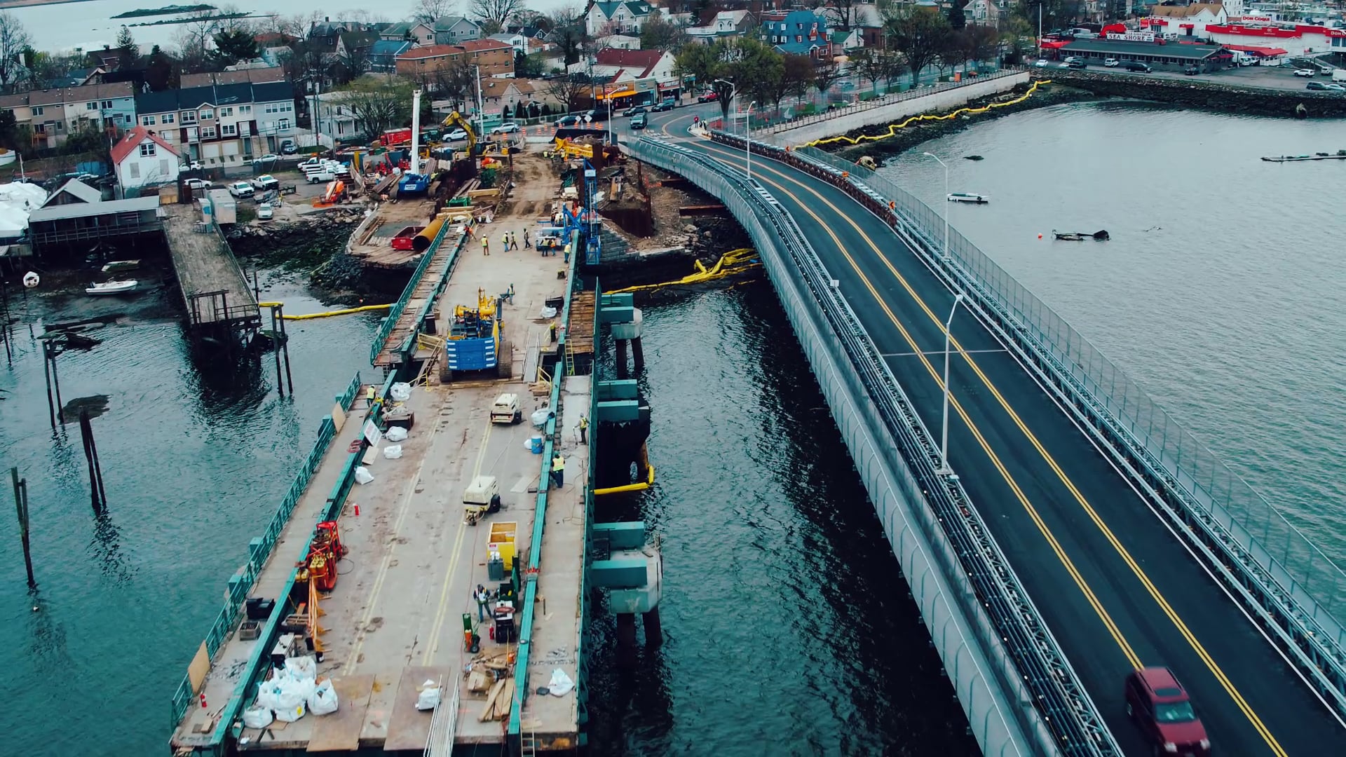 Mabey's Temporary Bridge Provides Access to City Island During Bridge ...