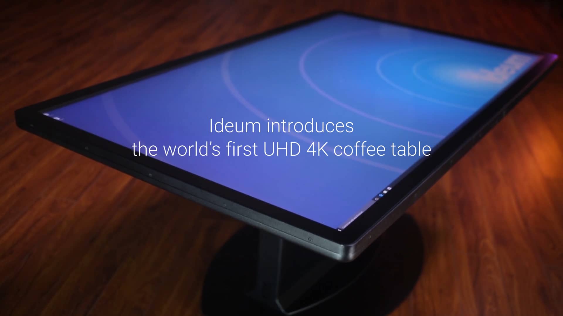 World’s First UHD 4K Multitouch Coffee Table on Vimeo