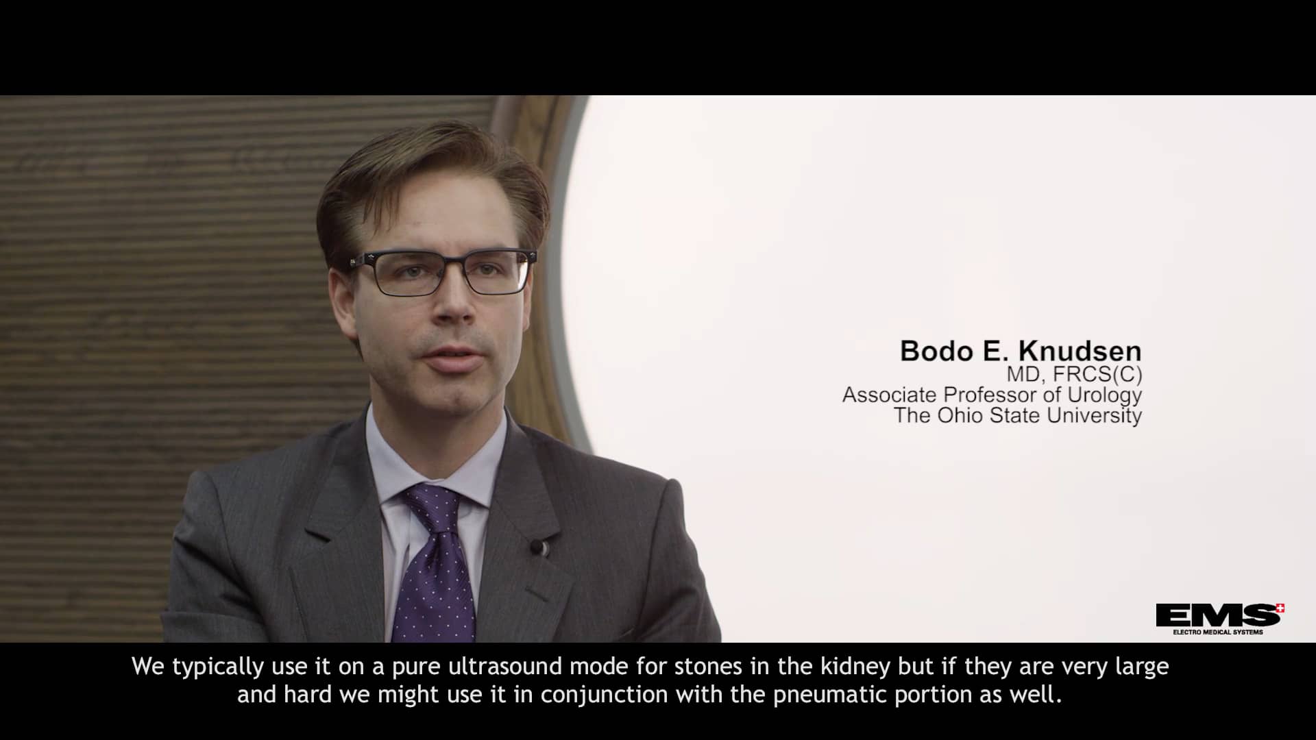CHOSEN BY THE EXPERTS - MD, FRCS (C) Bodo E. Knudsen on Vimeo