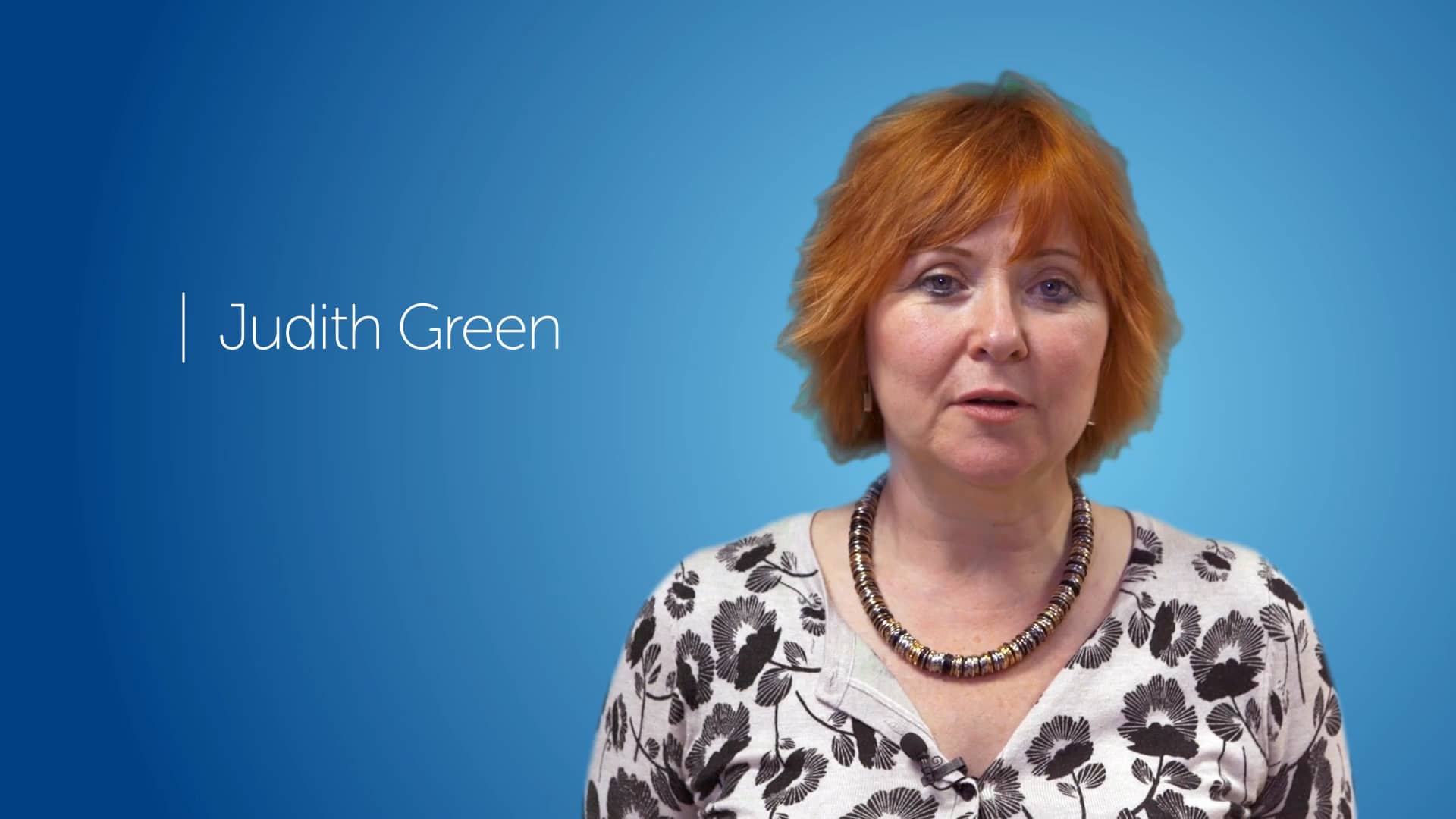 Judith Green - close on Vimeo