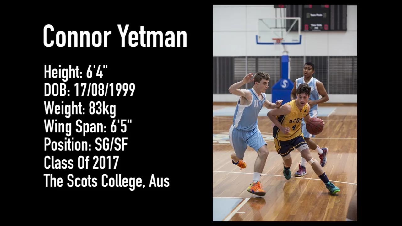 Connor Yetman Scots College Basketball Highlights 2015/16 on Vimeo