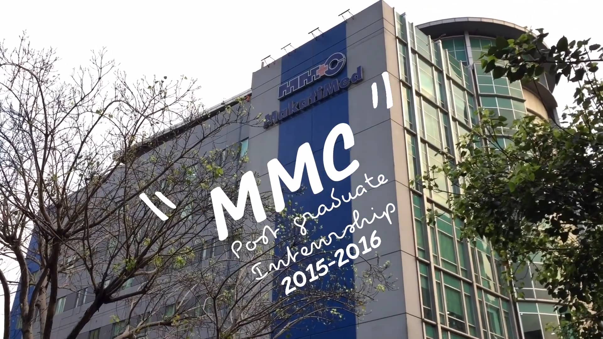 Makati Medical Center Post Graduate Internship 2015-2016 on Vimeo