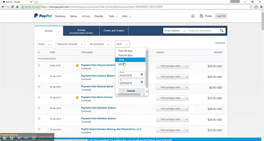 Paypal Proof on Vimeo