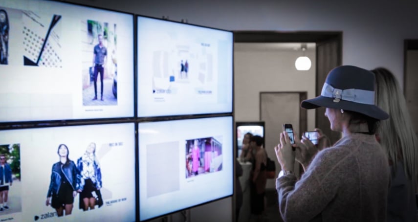 Zalando Interactive Catwalk on Vimeo