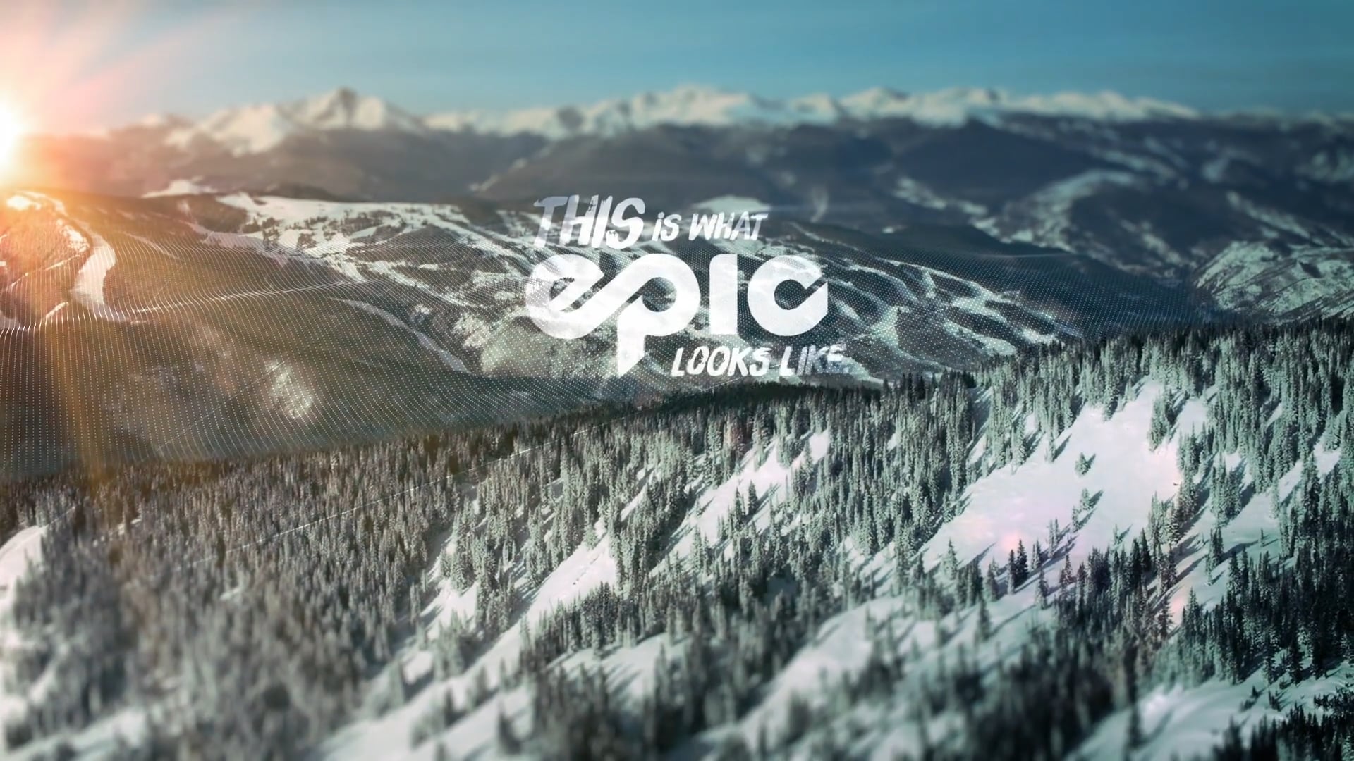 Vail Resorts "Epic Pass" 16/17 - :30 Commercial on Vimeo