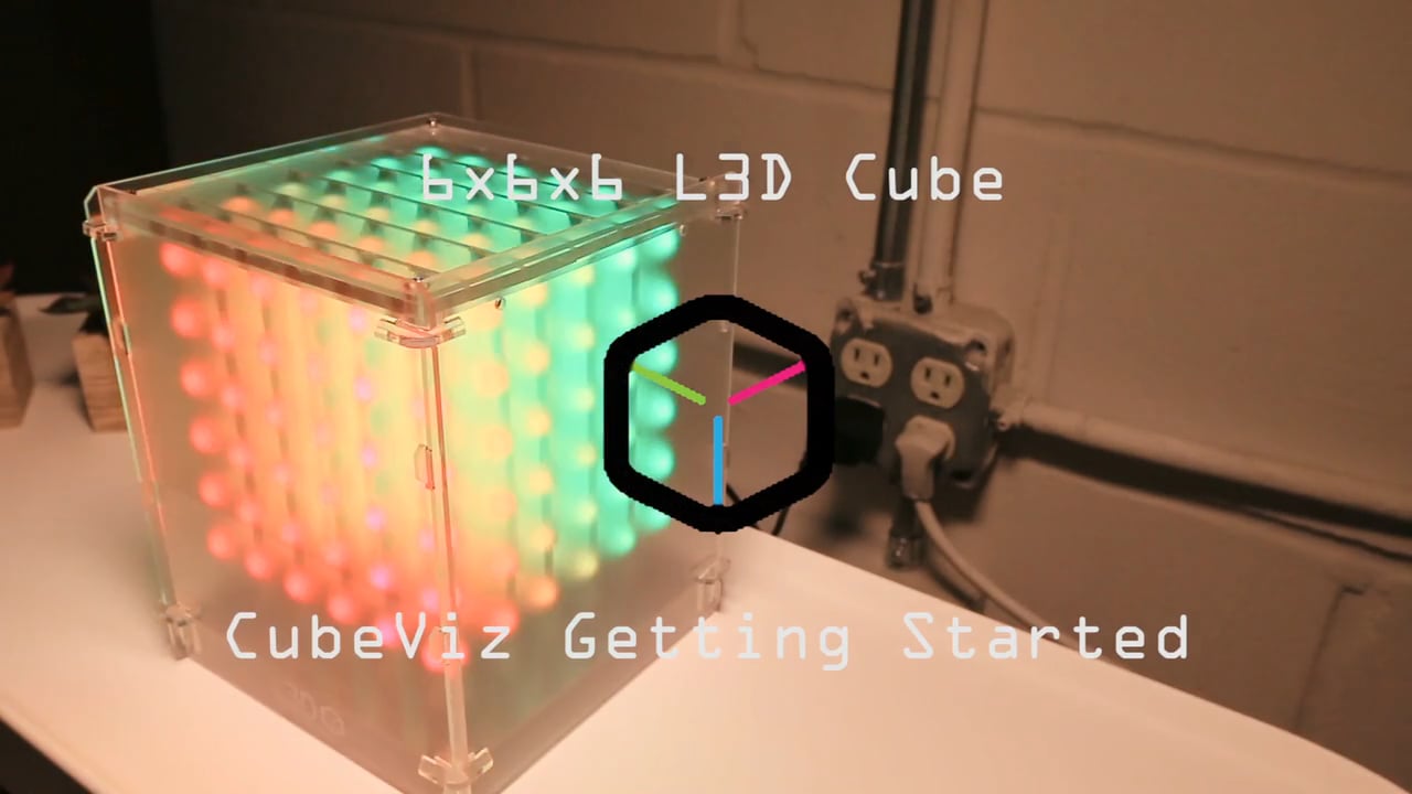 CubeViz Install - 6x6x6 L3D Cube on Vimeo