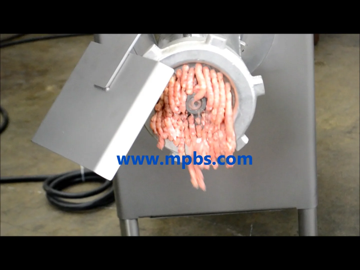 MPBS Industries - Butcher Boy A52 Meat Grinder Whole Chicken Demo - 323 ...