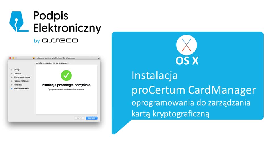 Instalacja proCertum CardManager (OS X) on Vimeo