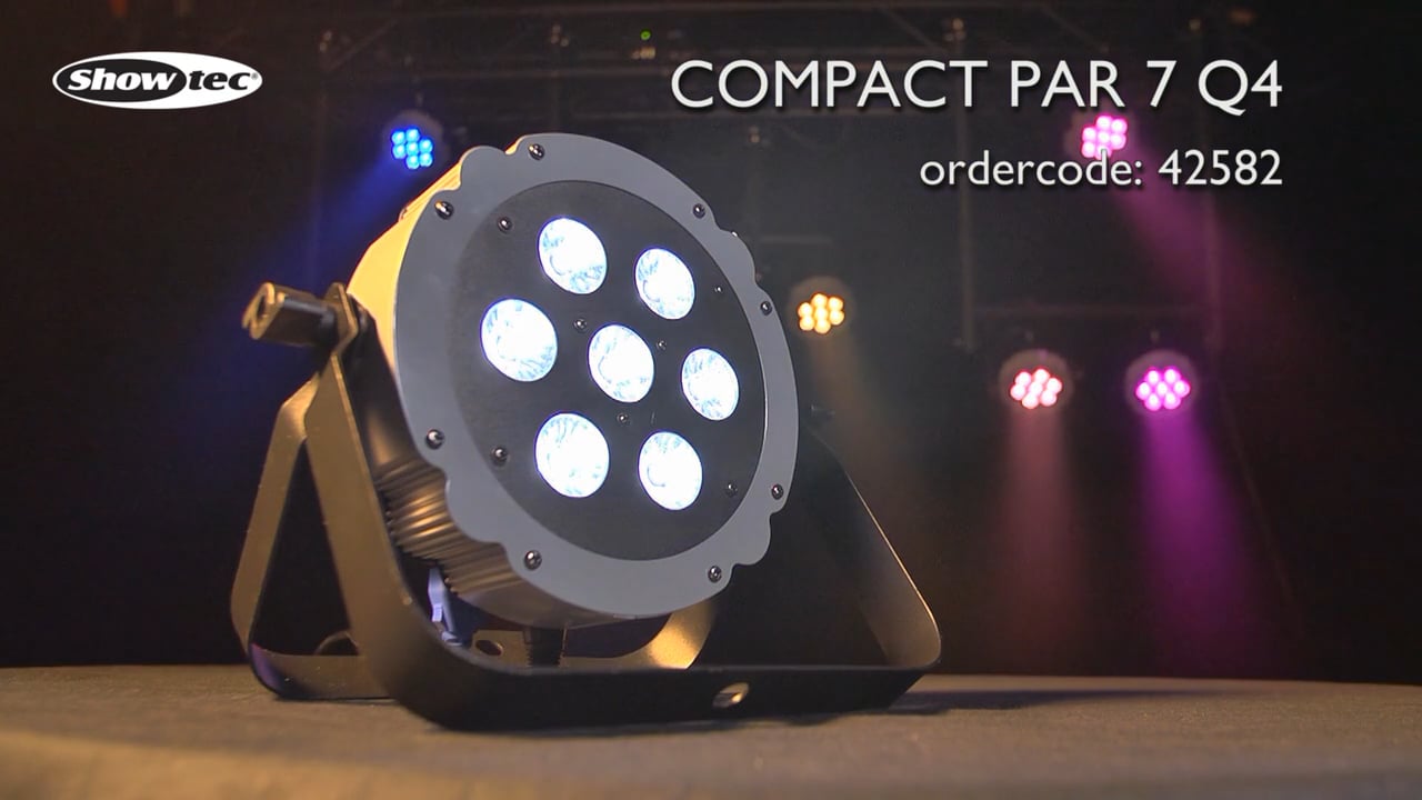 Showtec Compact Par 7 Q4. Ordercode: 42582. on Vimeo