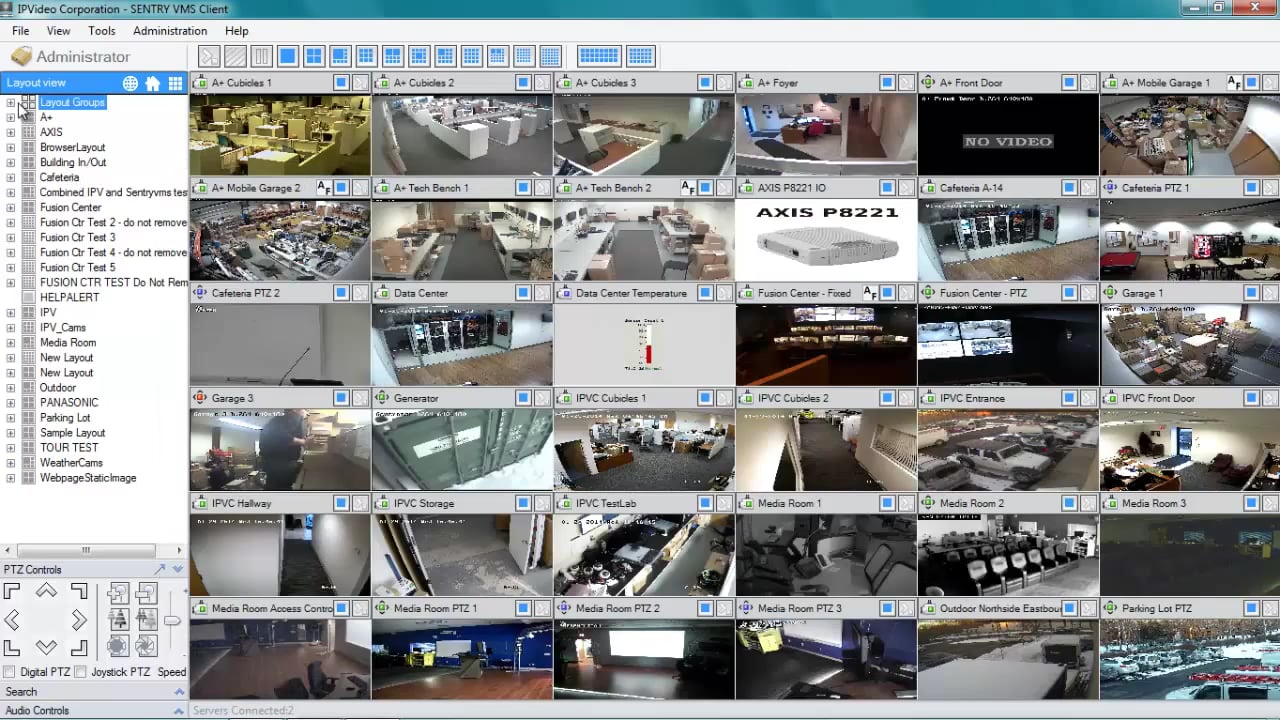 Navigating the Views in the Sentry VMS Client on Vimeo