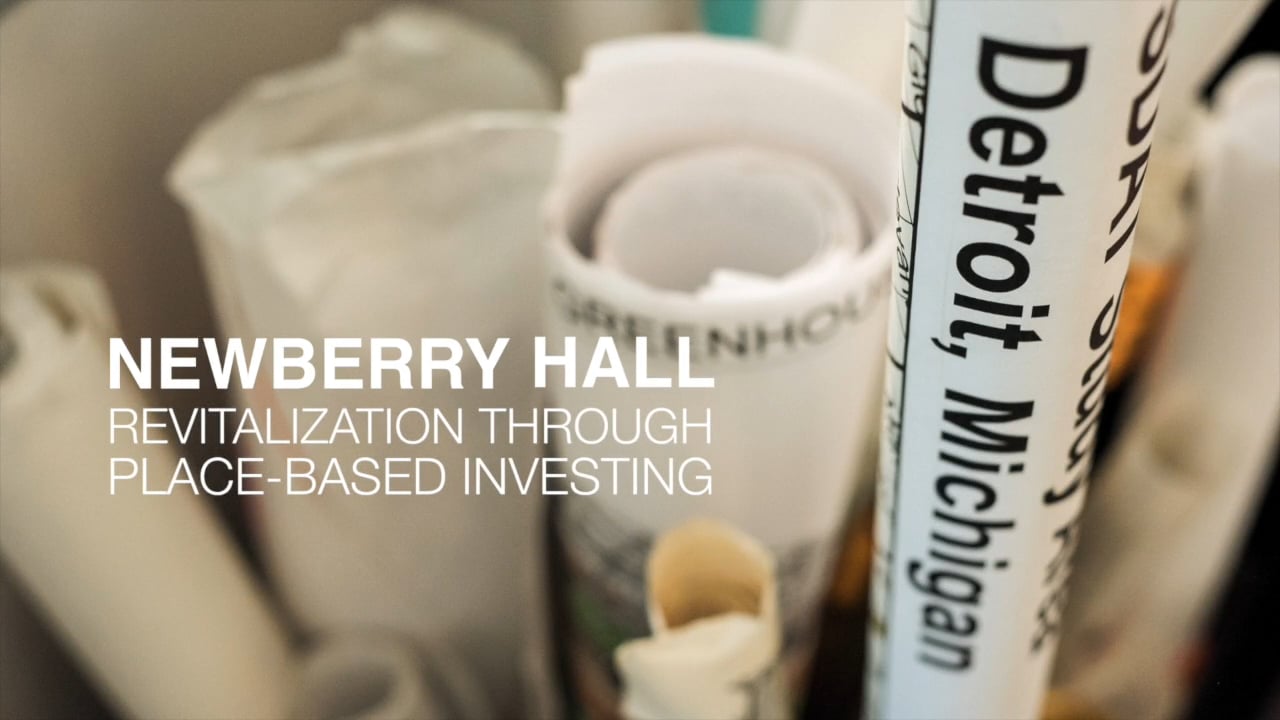 Newberry Hall - Revitalization through place-based investing on Vimeo