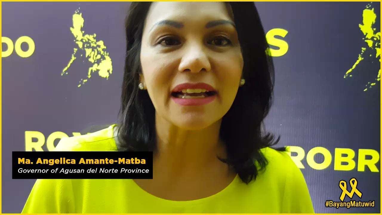 Governor Angelica Amante-Matba for Roxas-Robredo on Vimeo