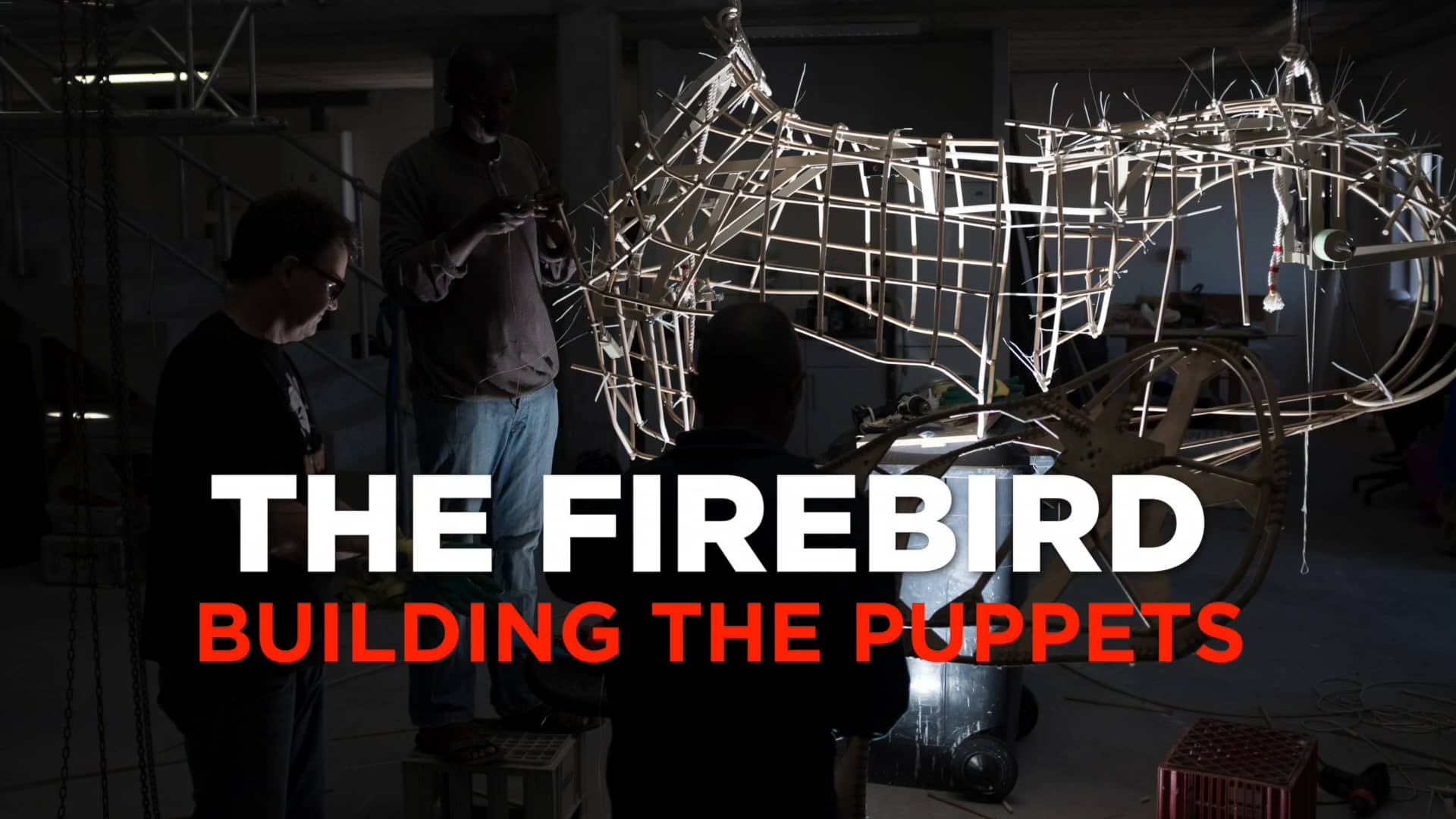 Firebird puppet studio visit on Vimeo
