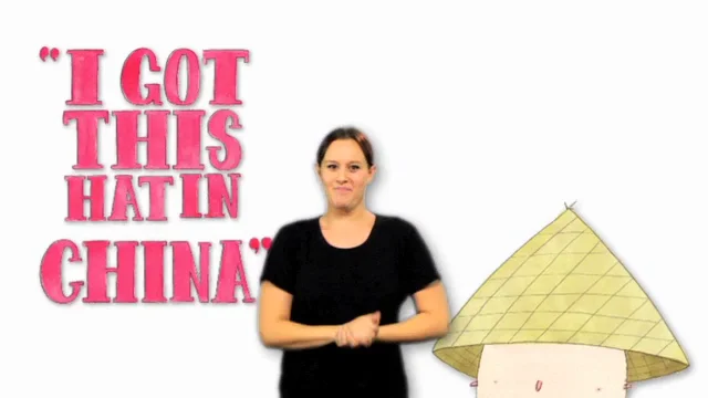 "I GOT THIS HAT" Auslan Version