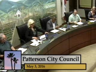 Patterson City Council, 5/3/2016 on Vimeo