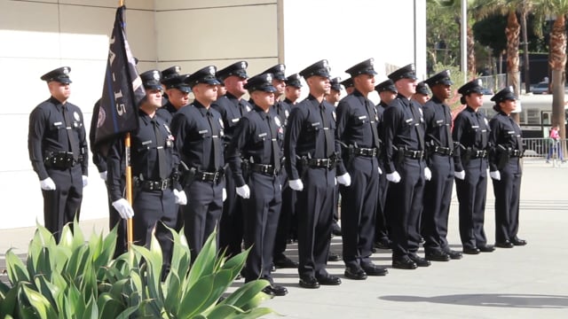 LAPD Recruit Officer Graduation Ceremonies on Vimeo