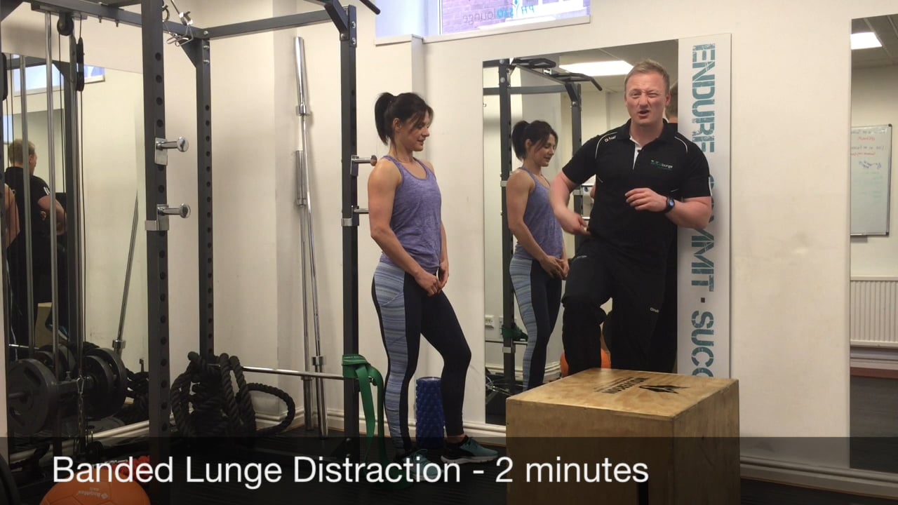 Mobility Monday 026 - Banded Lunge Distraction on Vimeo